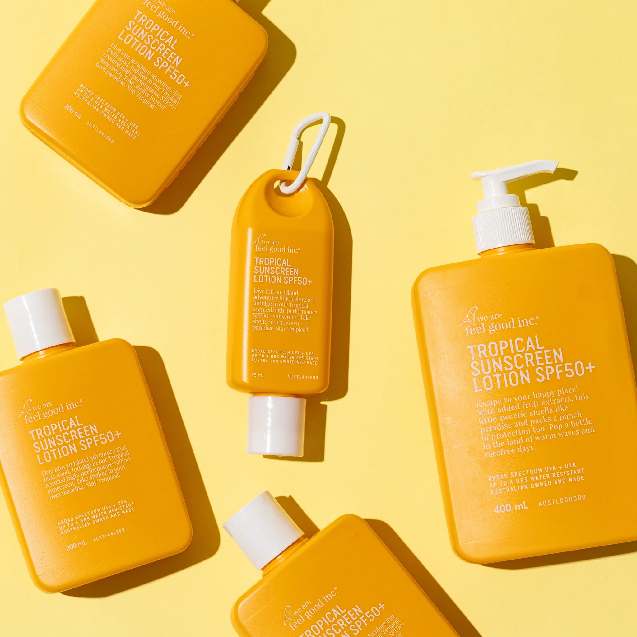 Tropical Sunscreen SPF50 - 200ml – Crystal Cylinder