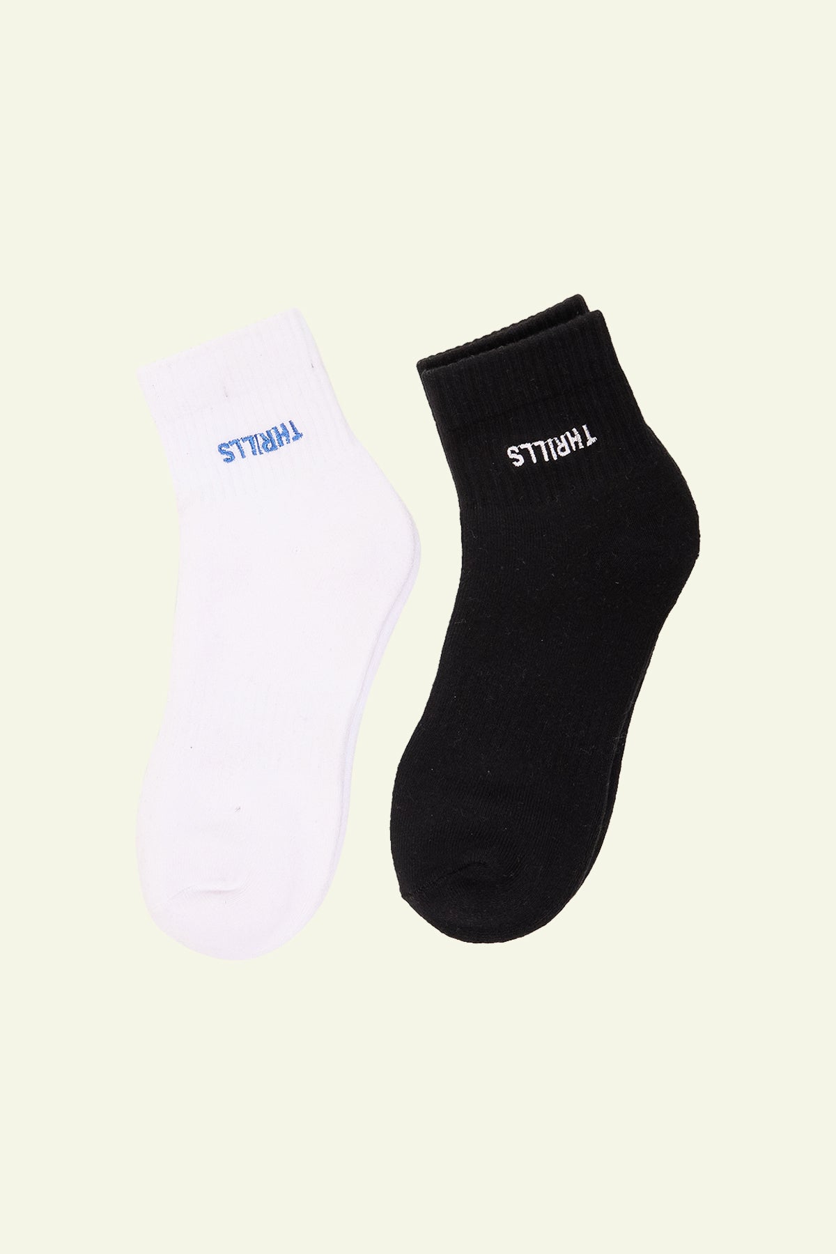 Minimal Socks 2 Pack - Multi – Crystal Cylinder